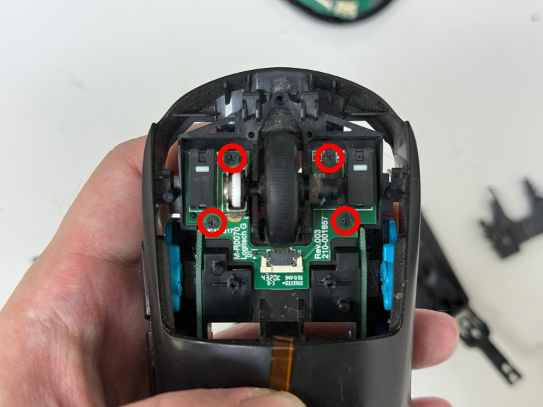 【羅技】G PRO Wireless 無線電競滑鼠(GPW) 狗屁王 完整拆解 – 工具人Doit